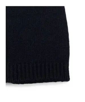 Fabiana Filippi Ribbed-trim Beanie Hat