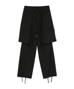 Sacai Belted Cargo Pants - Black