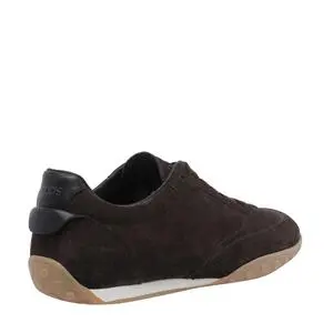 TOD'S Suede Logo Detail Lace-up Sneakers