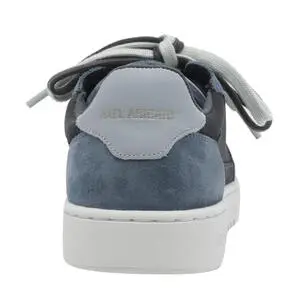 Axel Arigato Suede Leather Colour Block Lace-up Sneakers - Blue
