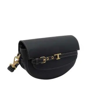 TOD'S Mini T Signature Leather Crossbody Bag