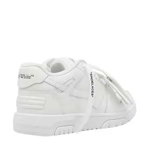 Off-White Off Out Of Office" Leather Sneakers - White