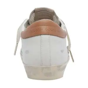 GOLDEN GOOSE Super-star Sneakers With Crystal Embellishment - White