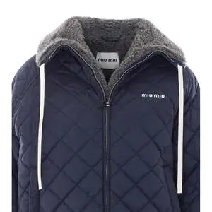 Miu Miu Quilted Down Jacket