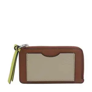 Loewe Mini Anagram Logo Coin Cardholder - Brown