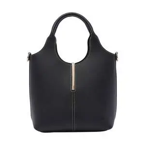TOD'S Mini Shopping Tote Bag - Black