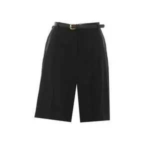 Max Mara Virgin Wool Bermuda Trousers