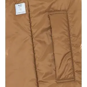 Max Mara Quilted Padded Vest With Hood - Brown