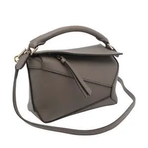 Loewe Mini Puzzle Edge Handbag - Gray