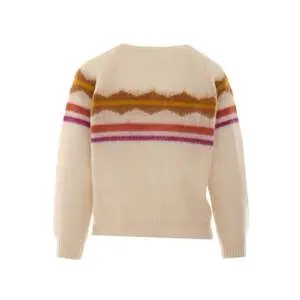 Isabel Marant Étoile Monette Geometric Print Crew Neck Sweater