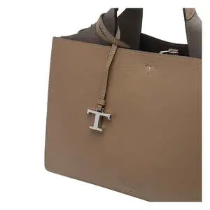 TOD'S Di Reverse Leather Tote Bag