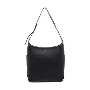 TOD'S Leather Shoulder Bag - Black