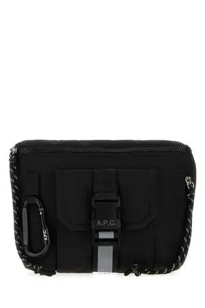 A.p.c. Fabric Belt Bag - Black
