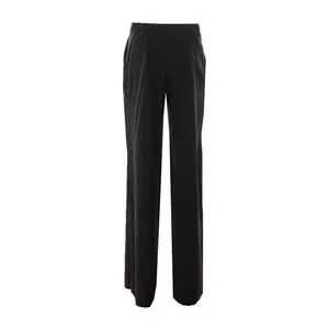 Max Mara Straight-leg Trousers With Drawstring Waist