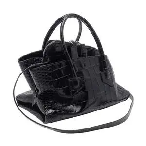 Attico Mini La Passeggiata Handbag - Black