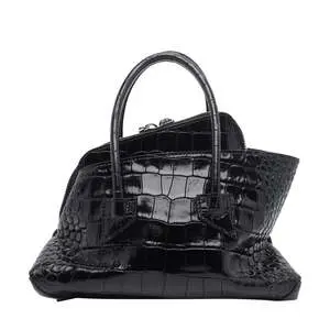 Attico Mini La Passeggiata Handbag - Black