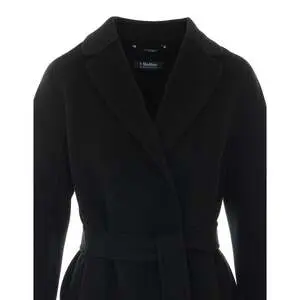 Max Mara Esturia Coat Wool - Black