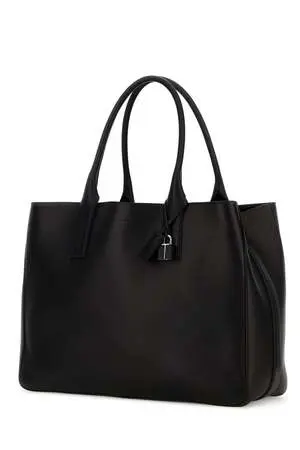 TOM FORD Dark Leather Shopping Bag