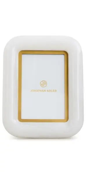 Jonathan Adler Como Frame 4x6 - White