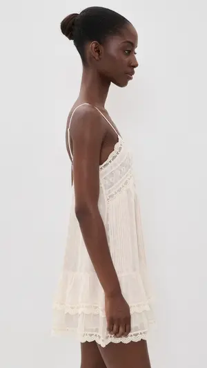 Rococo Sand Cary Lace Mini Dress