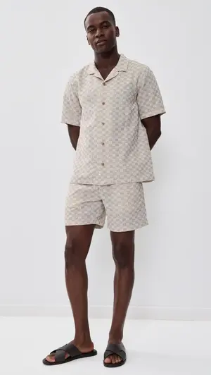 Marine Layer Dobby Resort Shirt
