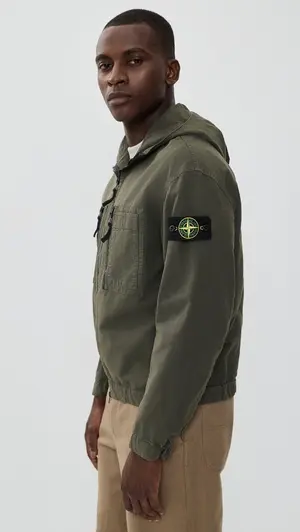 Stone Island Ripstop Hooded Jacket