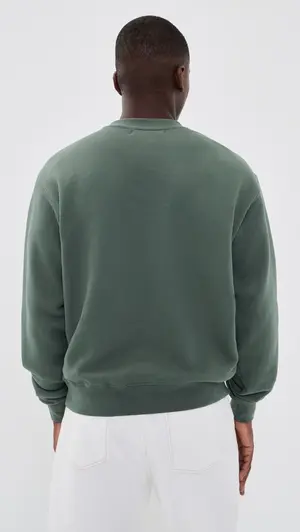 QUIET GOLF Wordmark Crew Neck Sweatshirt