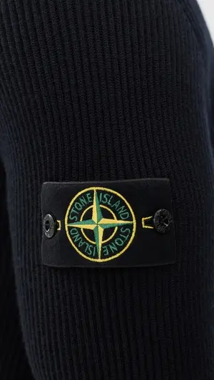 Stone Island Rib Crew Neck Sweater