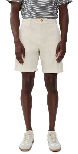 Paul Smith Relaxed Corduroy Fit Shorts - Natural
