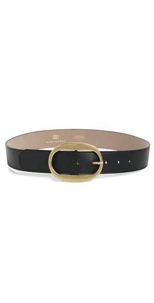 B-low The Belt Sierra Leather Belt - Black/brass
