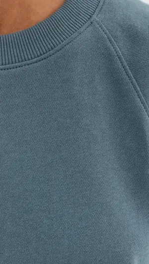 Tibi Lightweight Easy Sweatshirt Top