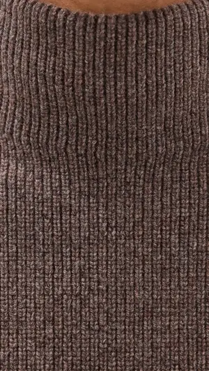 RÓHE Sculptural Sleeveless Knitted Peplum Top