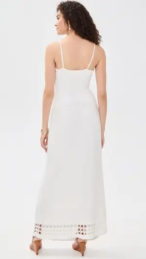 Farm Rio Palm Tree Knit Midi Dress