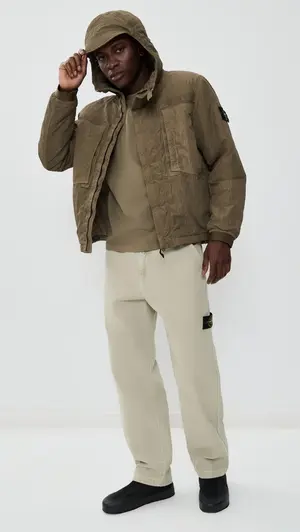 Stone Island Panama Weave Chino Pants