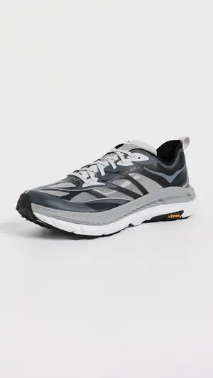 HOKA® Mafate Speed 4 Lite Sneakers - Black/stardust