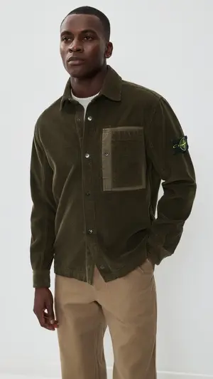 Stone Island Corduroy Overshirt