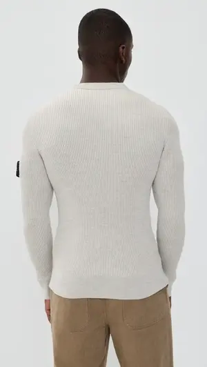 Stone Island Rib Crew Neck Sweater