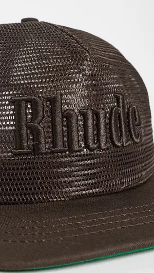 Rhude Logo Mesh Hat