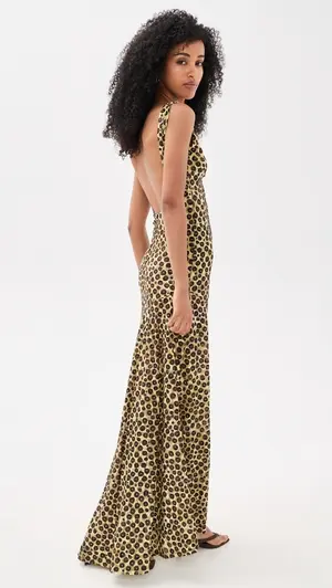 SIEDRES Sleeveless Boatneck Maxi Dress