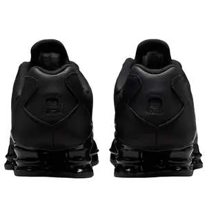 Nike Shox Tl "black Leather - Black/black/black