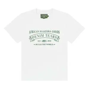 DENIM TEARS X Corteiz Adg T-shirt - White