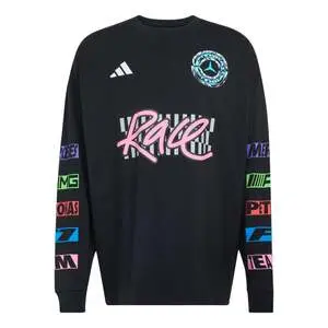 Adidas X Mercedes Amg Petronas Formula 1 Team Light On T-shirt - Black