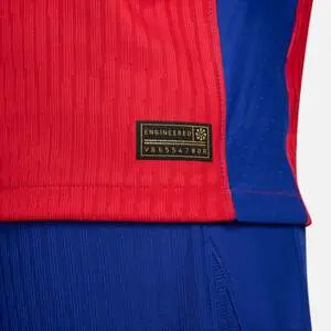 Nike Usmnt 24 Match Away Authentic Soccer Jersey 'blue Red