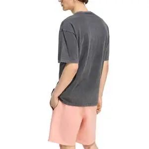 Adidas Trefoil Essentials Washed Loose Dropped T-shirt Asia Sizing - Black
