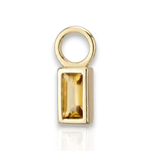 HILLARY ALEXANDRIA Ever Citrine Earring Charm