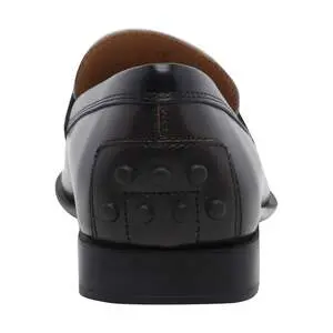 TOD'S Logo Leather Loafers