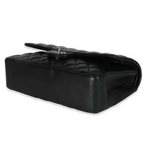 Chanel Quilted Lambskin Classic Double Flap Bag - Black