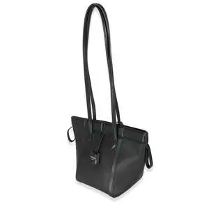 Fendi Black Vitello Origami Tote