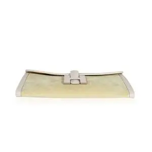 Hermès Jige Elan Clutch - Green
