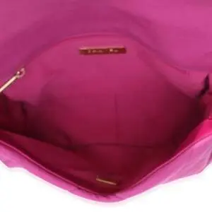 Chanel Quilted Cotton Flap Bag - Pink